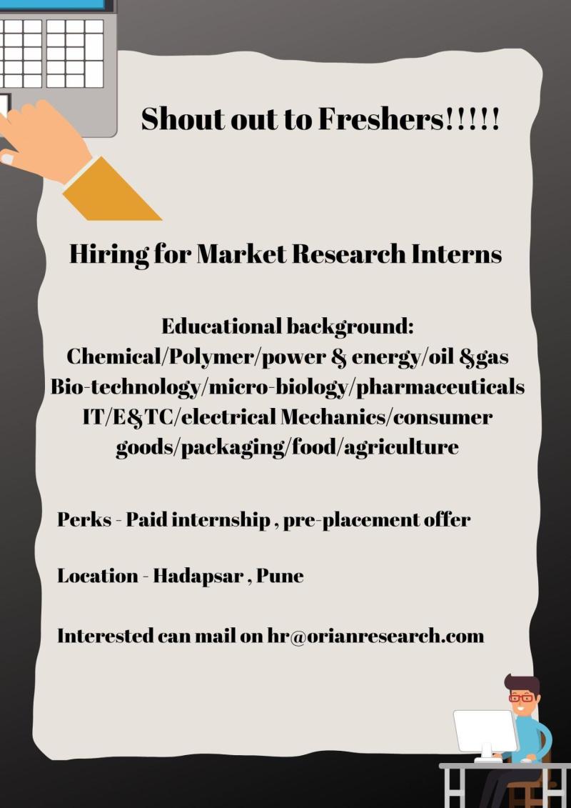 Anagha Kulkarni on LinkedIn: #freshers #repost #market_research #ict # ... Anagha Kulkarni on LinkedIn: #freshers #repost #market_research #ict # ...