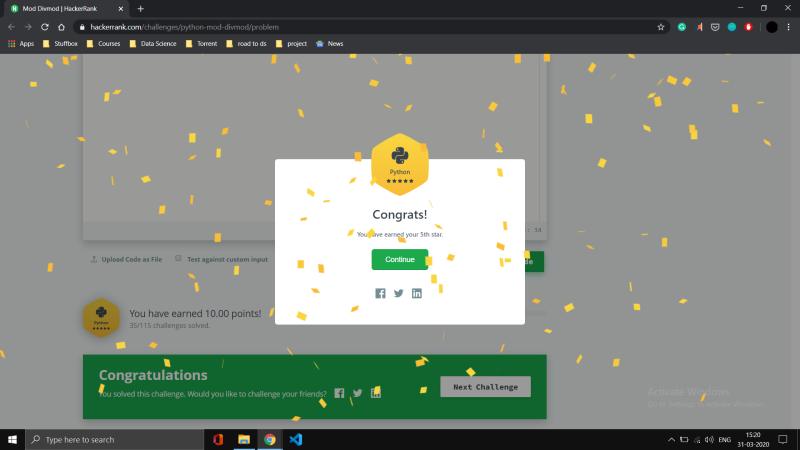 Abhishek Tripathi on LinkedIn: #python #pythontraining #hackerrank # ... Abhishek Tripathi on LinkedIn: #python #pythontraining #hackerrank # ...