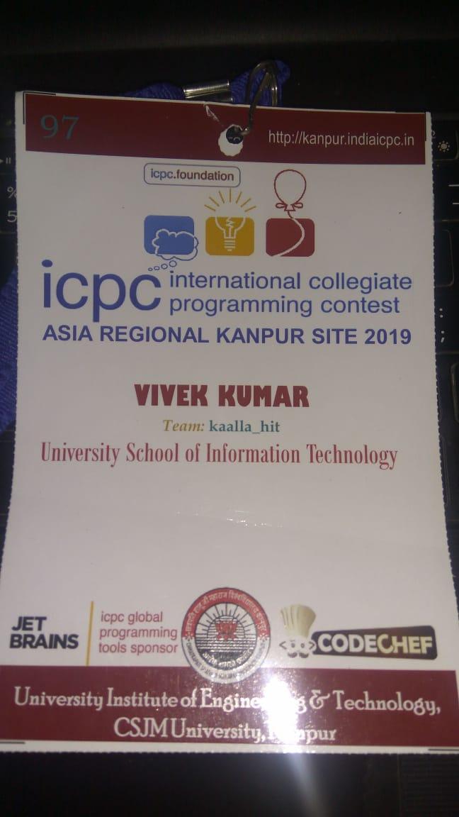 Vivek Kumar on LinkedIn: #icpc #codechef #acm #competitiveprogramming Vivek Kumar on LinkedIn: #icpc #codechef #acm #competitiveprogramming