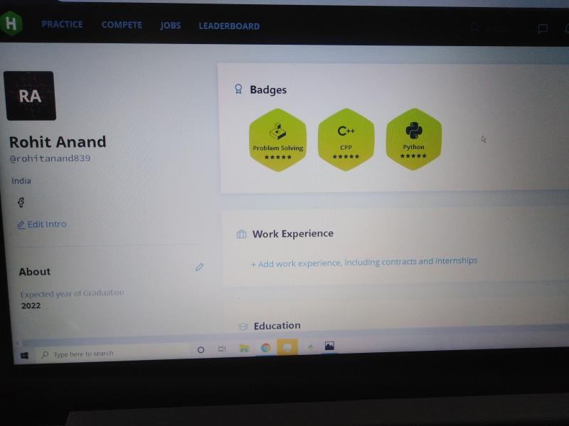 Rohit Anand on LinkedIn: #hackerrank #cpp #python3 #problemsolving Rohit Anand on LinkedIn: #hackerrank #cpp #python3 #problemsolving