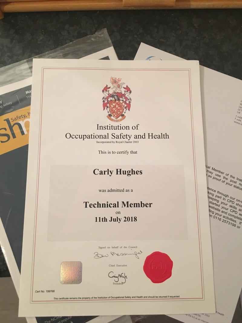 Carly Hughes CMIOSH on LinkedIn: #iosh | 33 comments Carly Hughes CMIOSH on LinkedIn: #iosh | 33 comments