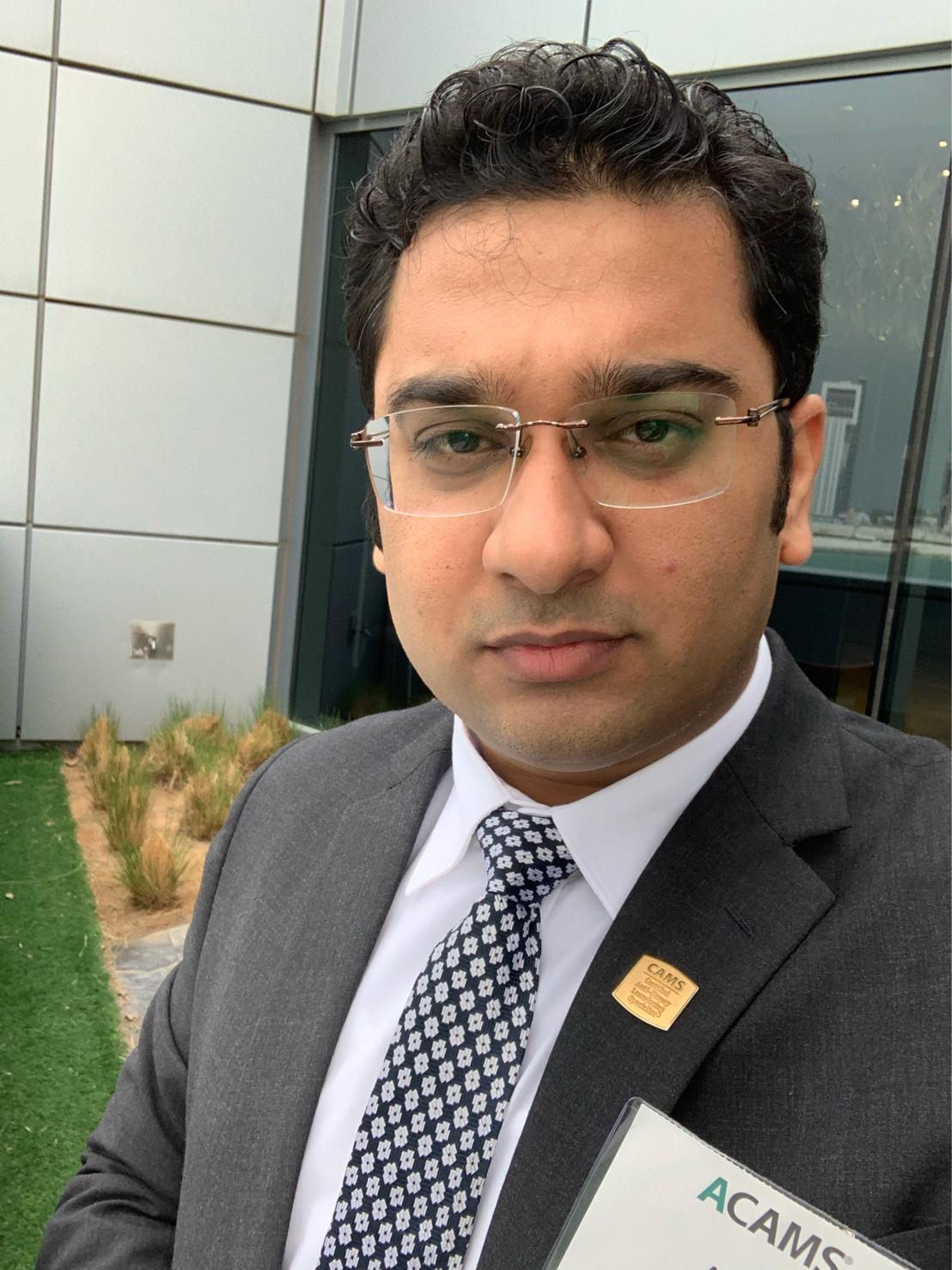 Arslan Shaikh - ACCA,AICA,CAMS,CGSS,CCFC on LinkedIn: #acamsmena Arslan Shaikh - ACCA,AICA,CAMS,CGSS,CCFC on LinkedIn: #acamsmena