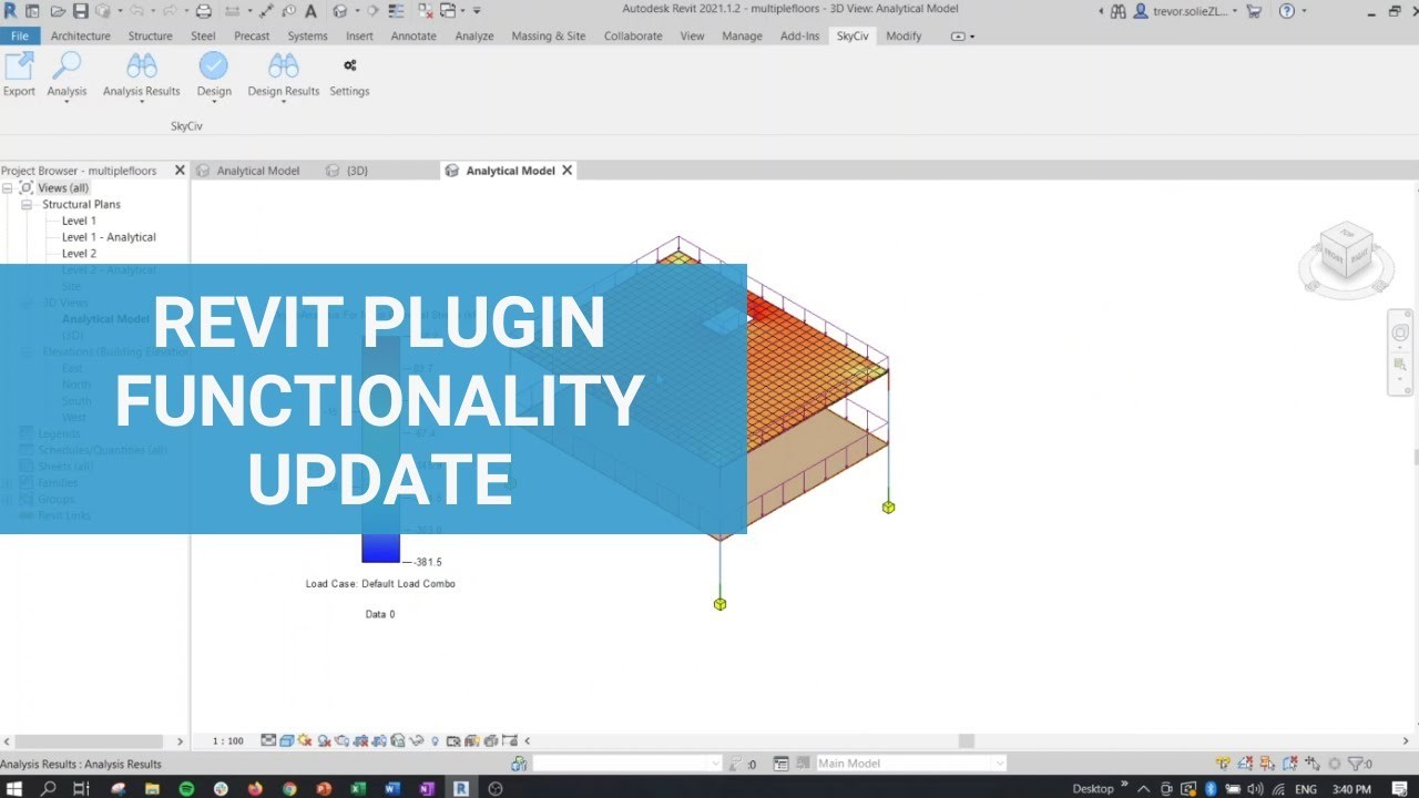SkyCiv Cloud Engineering Software on LinkedIn: SkyCiv Revit Plugin ... SkyCiv Cloud Engineering Software on LinkedIn: SkyCiv Revit Plugin ...
