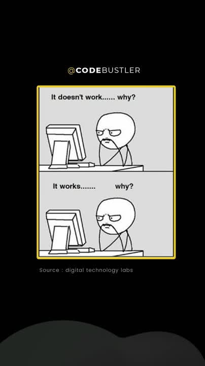 Mallikarjun Mavnoor on LinkedIn: #codebustler #codingmemes #programmer ... Mallikarjun Mavnoor on LinkedIn: #codebustler #codingmemes #programmer ...