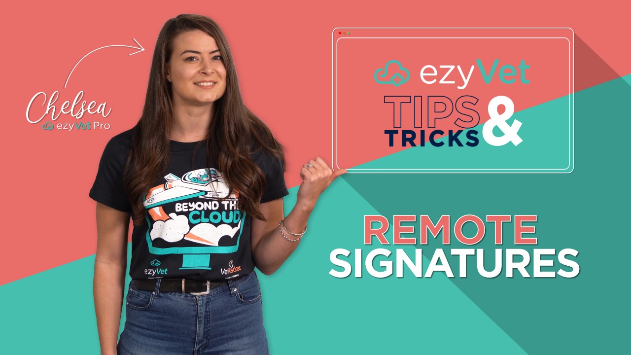 ezyVet on LinkedIn: Setting up remote signatures | ezyVet Tips & Tricks ezyVet on LinkedIn: Setting up remote signatures | ezyVet Tips & Tricks