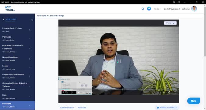 Kandregula Saikumar on LinkedIn: #day13 #consistency #nxtwave #python # ... Kandregula Saikumar on LinkedIn: #day13 #consistency #nxtwave #python # ...
