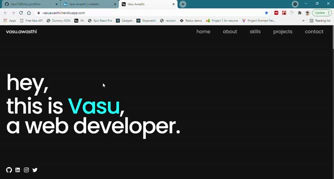 Vasu Awasthi on LinkedIn: #reactjs #webdevelopment #html #css | 10 comments Vasu Awasthi on LinkedIn: #reactjs #webdevelopment #html #css | 10 comments