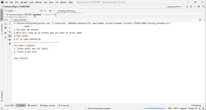 Ruchita Bhadani on LinkedIn: #python #speed Ruchita Bhadani on LinkedIn: #python #speed