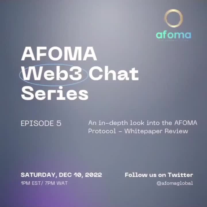 #web3 #web3unity #afoma #thegoodwilltoken #twitterspace #questions… | AFOMA #web3 #web3unity #afoma #thegoodwilltoken #twitterspace #questions… | AFOMA