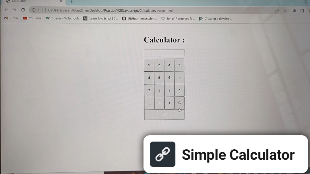 Vasanth Prakash on LinkedIn: #javascript #frontend #simplecalc Vasanth Prakash on LinkedIn: #javascript #frontend #simplecalc