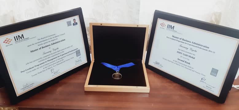 Tanmay Gupta on LinkedIn: #mba #iimv #goldmedalist | 59 comments Tanmay Gupta on LinkedIn: #mba #iimv #goldmedalist | 59 comments