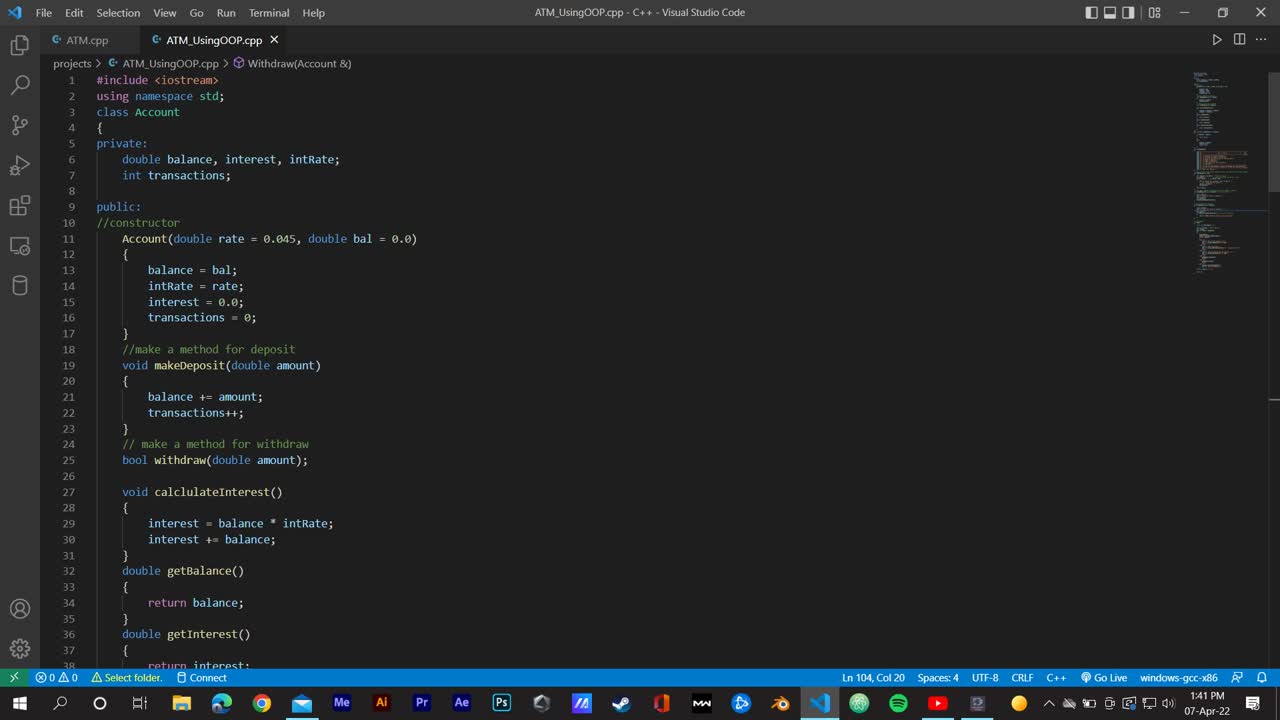 #100daysofcode #100daysofcodechallenge #cpplus #projects #atm #atm ... #100daysofcode #100daysofcodechallenge #cpplus #projects #atm #atm ...