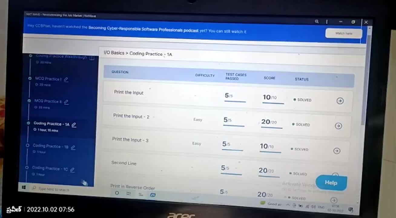 Anusha Aleti on LinkedIn: #day9 #30daysofcodechallenge #nxtwave # ... Anusha Aleti on LinkedIn: #day9 #30daysofcodechallenge #nxtwave # ...