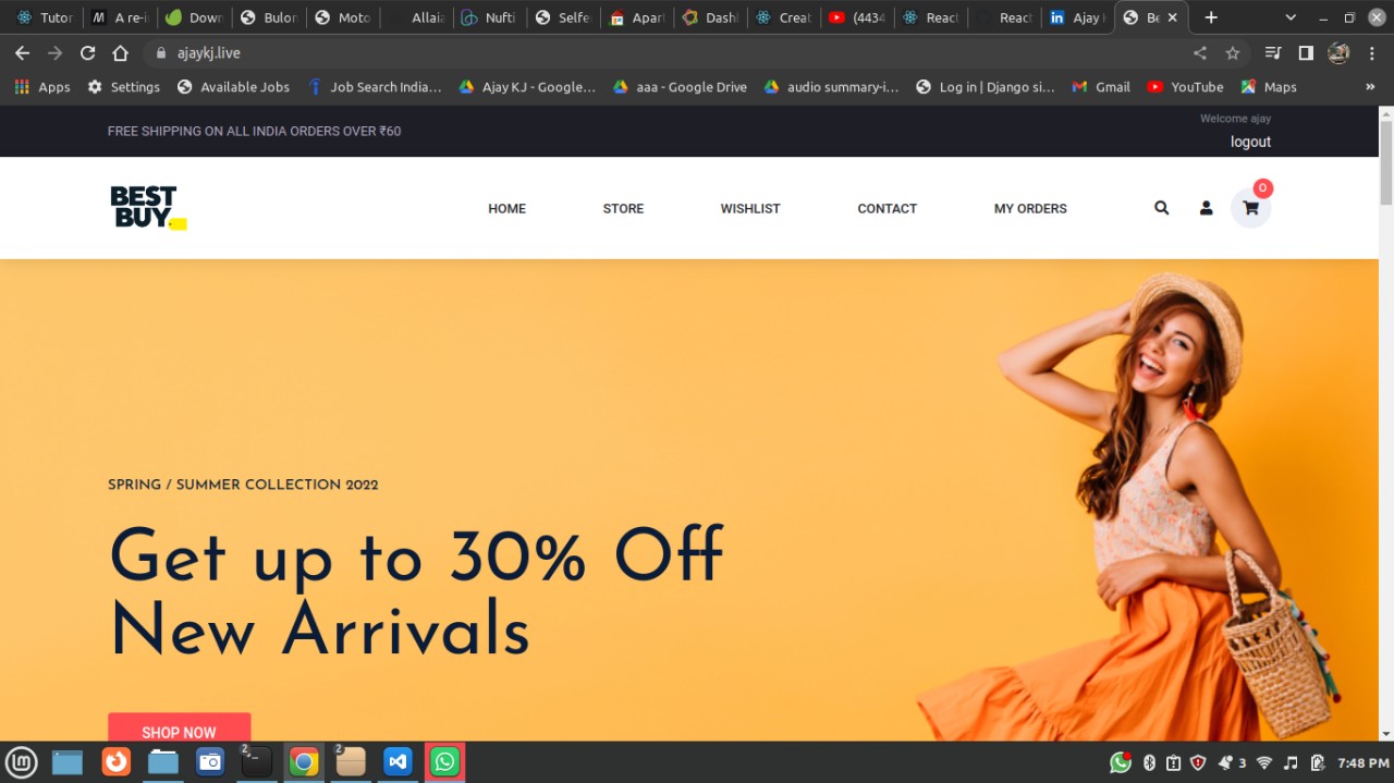 Ajay Kj on LinkedIn: #django #python #fullstackdevelopment #github # ... Ajay Kj on LinkedIn: #django #python #fullstackdevelopment #github # ...