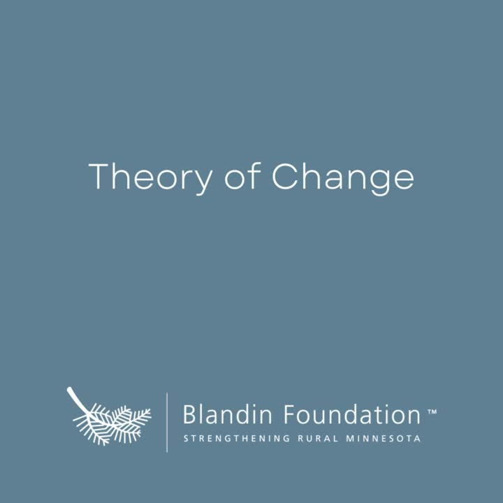Blandin Foundation Theory of Change | John Peura Blandin Foundation Theory of Change | John Peura