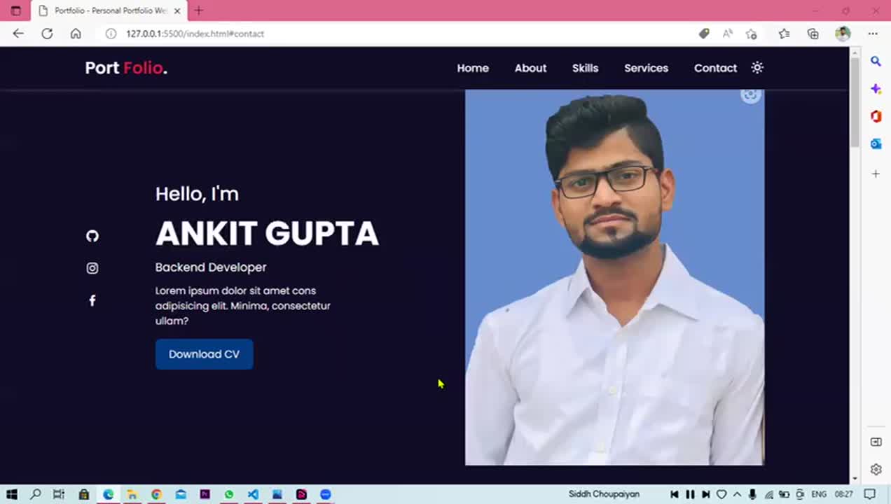 Ankit Gupta on LinkedIn: #portfolio #html #css #js Ankit Gupta on LinkedIn: #portfolio #html #css #js