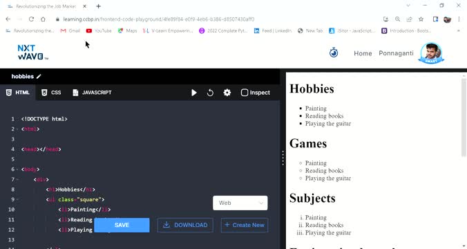 #praneethamoturi #ccbp #day1 #day2 #coding #html | ponnaganti Hemanth #praneethamoturi #ccbp #day1 #day2 #coding #html | ponnaganti Hemanth