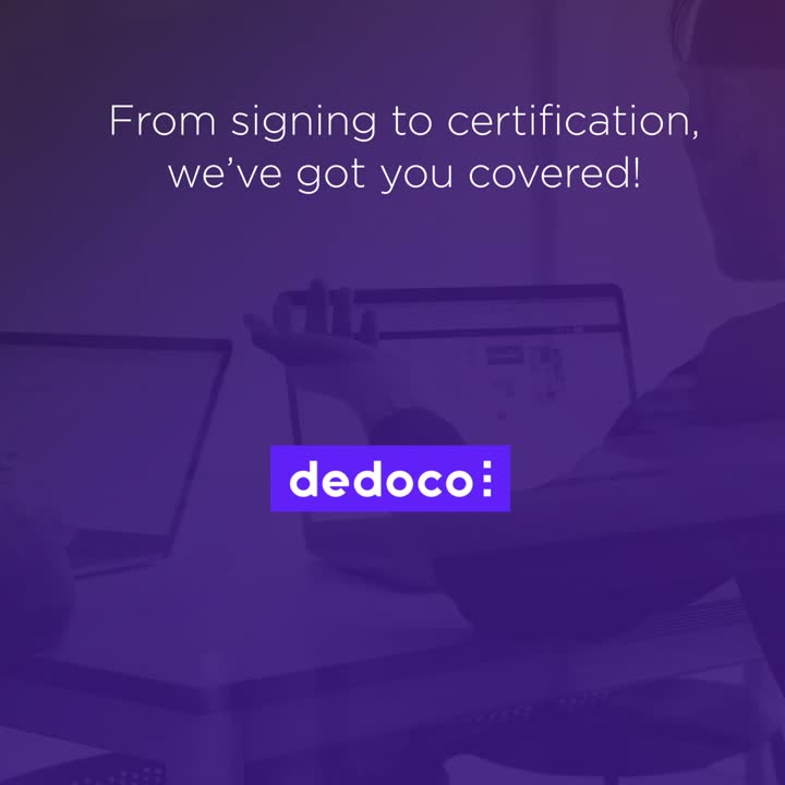 Dedoco on LinkedIn: #dedoco #documentmanagement #digitalsigning # ... Dedoco on LinkedIn: #dedoco #documentmanagement #digitalsigning # ...