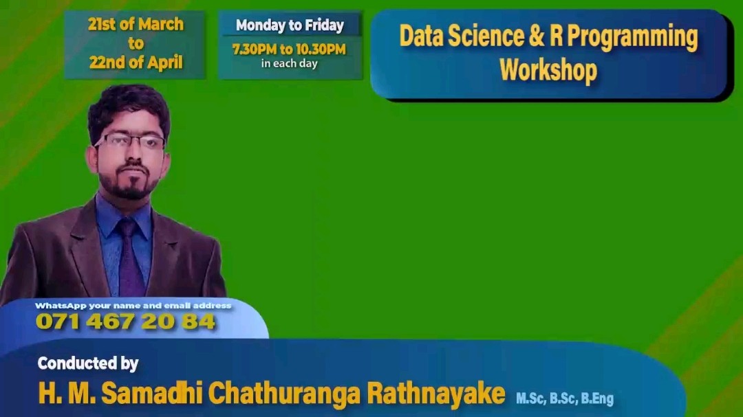 Samadhi Chathuranga Rathnayake on LinkedIn: #datascience #programming # ... Samadhi Chathuranga Rathnayake on LinkedIn: #datascience #programming # ...