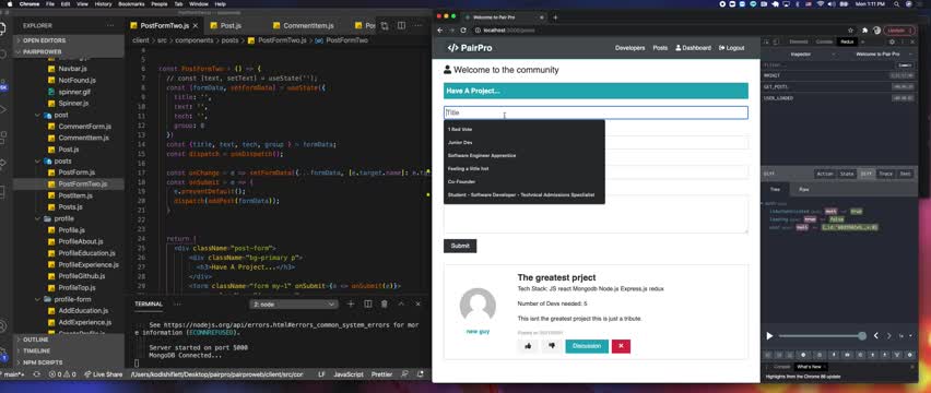 Kodi Sarlett (Shiflett) on LinkedIn: #mern #react #redux #javascript # ... Kodi Sarlett (Shiflett) on LinkedIn: #mern #react #redux #javascript # ...