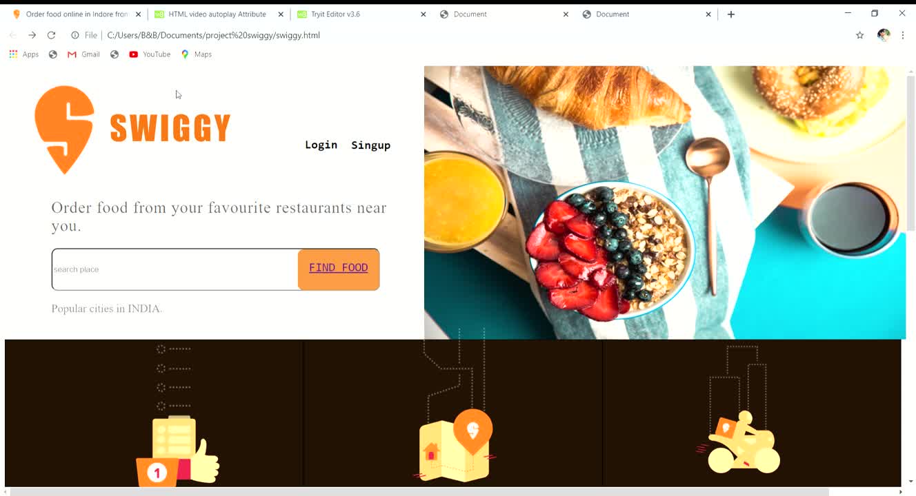 Shraddha Zala on LinkedIn: #html #css #webdevelopment #website #swiggy ... Shraddha Zala on LinkedIn: #html #css #webdevelopment #website #swiggy ...