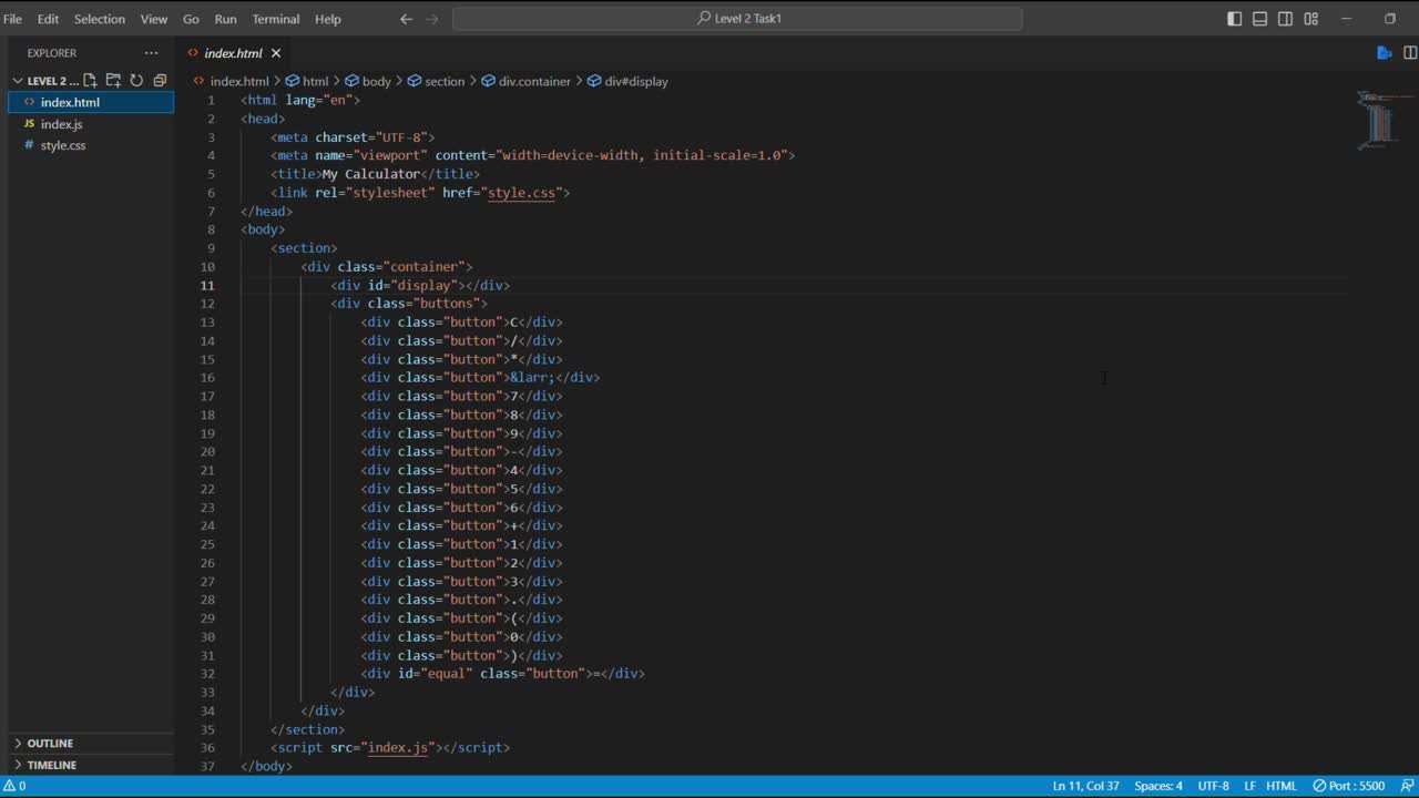 Karthik Varanasi on LinkedIn: #github #html #javascript #css #oasisinfobyte Karthik Varanasi on LinkedIn: #github #html #javascript #css #oasisinfobyte