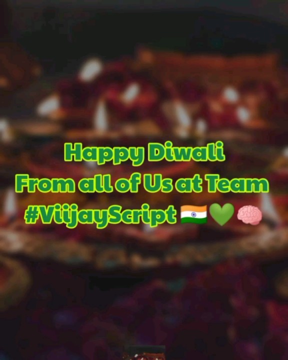 Vijay Programmer Chowdhury on LinkedIn: #diwali Vijay Programmer Chowdhury on LinkedIn: #diwali