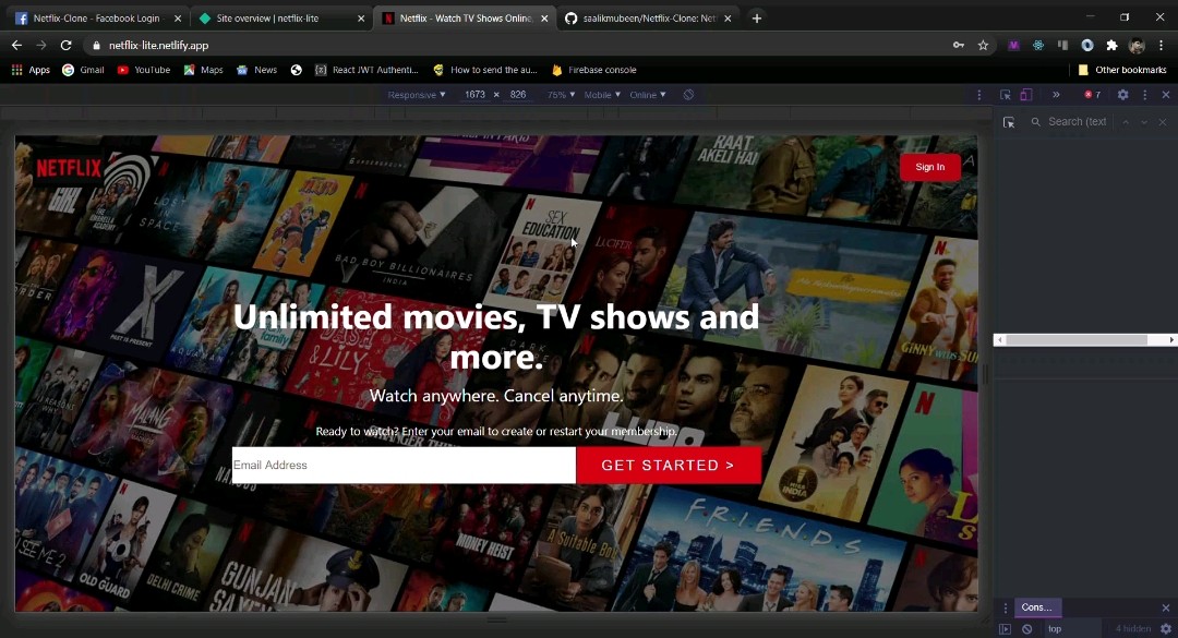 Saalik Mubeen on LinkedIn: #reactjs #netflix #firebase #reactjsdeveloper Saalik Mubeen on LinkedIn: #reactjs #netflix #firebase #reactjsdeveloper