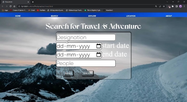 Nihal Turkar on LinkedIn: #travelwebsite #html5 #css #js #gsap # ... Nihal Turkar on LinkedIn: #travelwebsite #html5 #css #js #gsap # ...