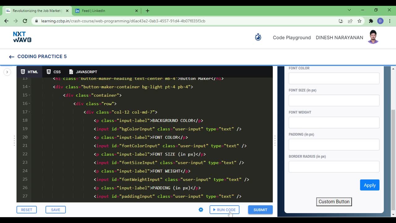 Western Ghats Dinesh on LinkedIn: #day39 #day #javascript #60daysofcode ... Western Ghats Dinesh on LinkedIn: #day39 #day #javascript #60daysofcode ...