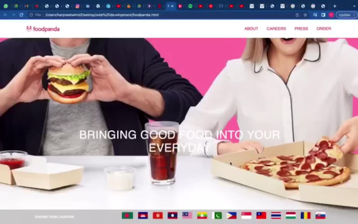 Rehatpreet Kaur on LinkedIn: #foodpanda #pninfosys #html #css # ... Rehatpreet Kaur on LinkedIn: #foodpanda #pninfosys #html #css # ...