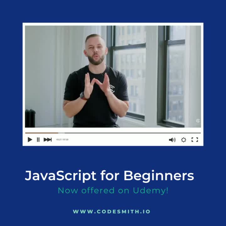 Codesmith on LinkedIn: #learntocode #programmer #javascript #coding # ... Codesmith on LinkedIn: #learntocode #programmer #javascript #coding # ...