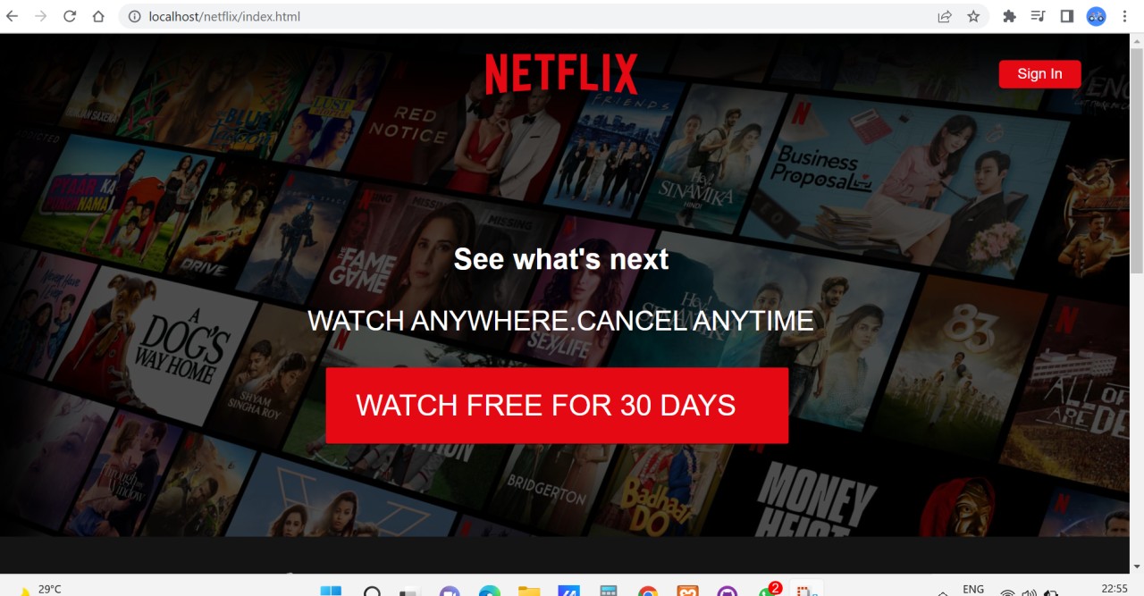 Aman Gaur on LinkedIn: Created a Netflix landing page. Using HTML5 ... Aman Gaur on LinkedIn: Created a Netflix landing page. Using HTML5 ...