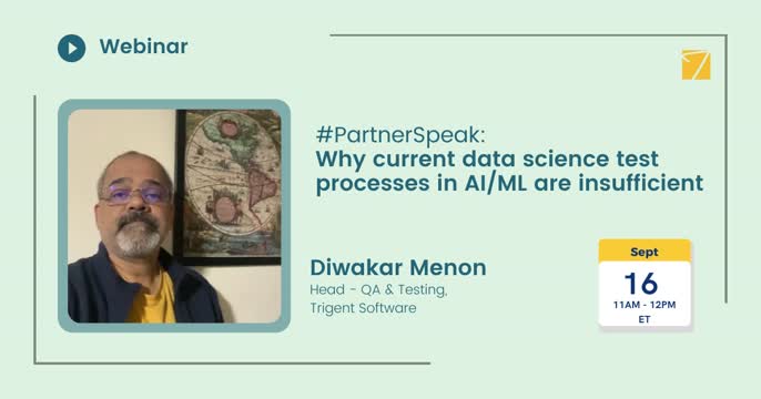 Trigent Software Inc on LinkedIn: QAT - AI/ML - Webinar Trigent Software Inc on LinkedIn: QAT - AI/ML - Webinar