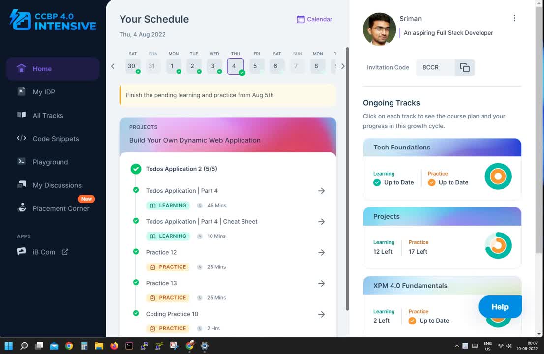 Sriman Kadali on LinkedIn: #day54 #100daysofcode #challenge #javascript ... Sriman Kadali on LinkedIn: #day54 #100daysofcode #challenge #javascript ...