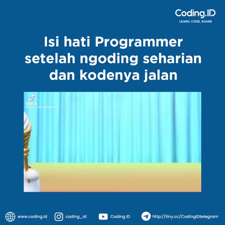 Coding.ID di LinkedIn: #codingid #codingisfun #bootcampcoding Coding.ID di LinkedIn: #codingid #codingisfun #bootcampcoding