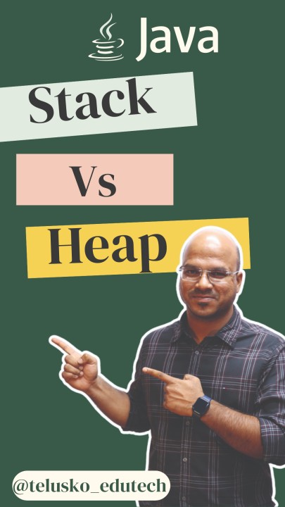 Navin Reddy on LinkedIn: #java #stack #heap Navin Reddy on LinkedIn: #java #stack #heap