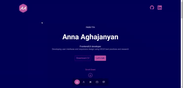 Anna Aghajanyan on LinkedIn: #portfolio #reactjs #gsap #emailjs # ... Anna Aghajanyan on LinkedIn: #portfolio #reactjs #gsap #emailjs # ...
