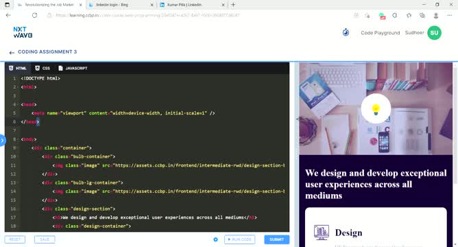 sudheer sunkara on LinkedIn: #day25 #30daysofcodingchallenge #ccbp # ... sudheer sunkara on LinkedIn: #day25 #30daysofcodingchallenge #ccbp # ...