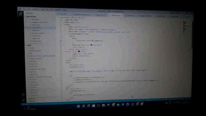 Vinayasri Gottimukkula on LinkedIn: #resume #html #css Vinayasri Gottimukkula on LinkedIn: #resume #html #css