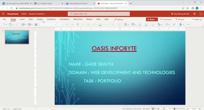 Sravya Gade on LinkedIn: #connections #task2 #internship #oasisinfobyte ... Sravya Gade on LinkedIn: #connections #task2 #internship #oasisinfobyte ...