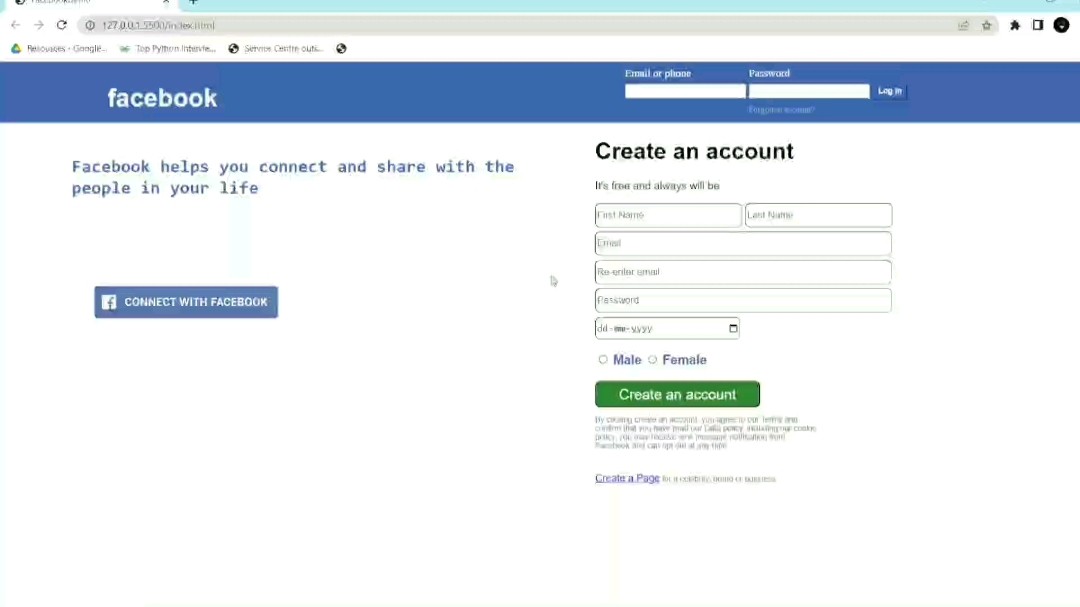 Arun VK on LinkedIn: #html #css #website #facebook #clone Arun VK on LinkedIn: #html #css #website #facebook #clone