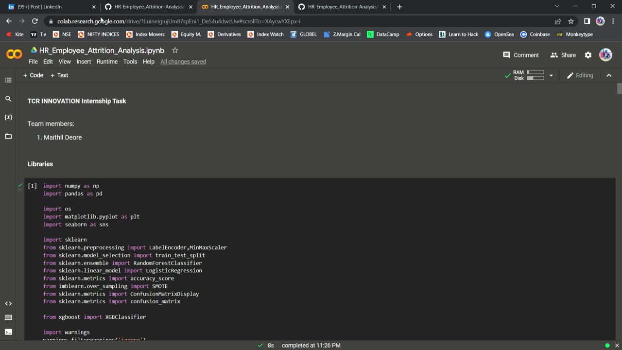 Maithil Deore on LinkedIn: #datascience #machinelearning #python Maithil Deore on LinkedIn: #datascience #machinelearning #python
