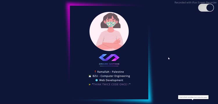 Orouba Ghithan on LinkedIn: #html #css #js #frontend # ... Orouba Ghithan on LinkedIn: #html #css #js #frontend # ...