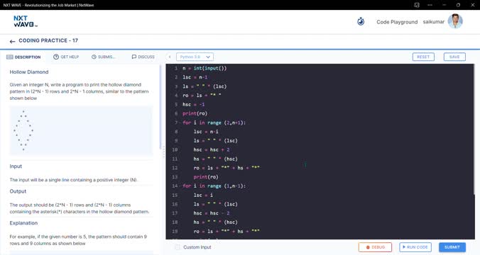 Kandregula Saikumar on LinkedIn: #day11 #consistency #nxtwave #python # ... Kandregula Saikumar on LinkedIn: #day11 #consistency #nxtwave #python # ...