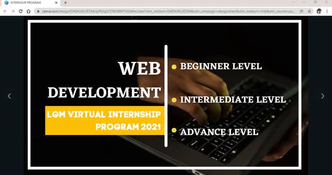 Rucha Garud on LinkedIn: #task1 #html #css #internship #lgmvipnovember ... Rucha Garud on LinkedIn: #task1 #html #css #internship #lgmvipnovember ...
