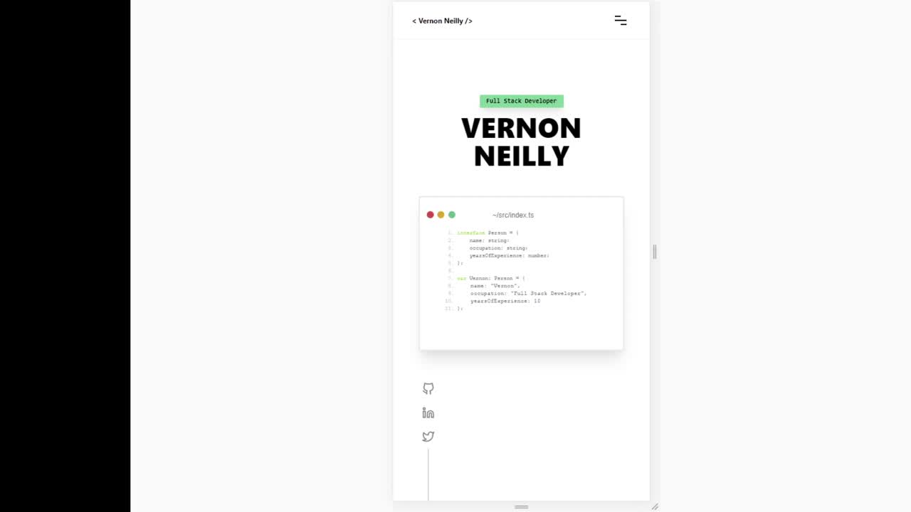 Vernon Neilly on LinkedIn: #100daysofcode #reactjs #typescript #nodejs ... Vernon Neilly on LinkedIn: #100daysofcode #reactjs #typescript #nodejs ...