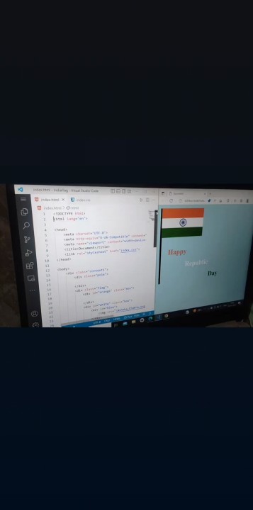 Vineet Jadhav on LinkedIn: #republicday #html #css #flag #india Vineet Jadhav on LinkedIn: #republicday #html #css #flag #india