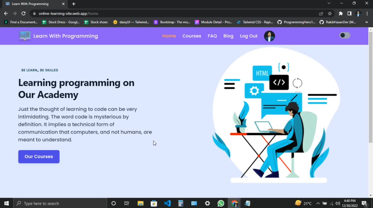 Rakib Hasan on LinkedIn: #tailwindcss #firebase #authentication # ... Rakib Hasan on LinkedIn: #tailwindcss #firebase #authentication # ...