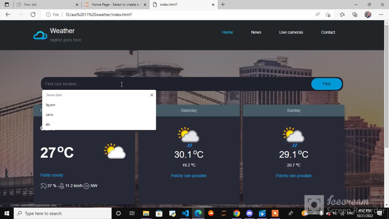 Omnia Saeed on LinkedIn: #javascript #css #html #api #task # ... Omnia Saeed on LinkedIn: #javascript #css #html #api #task # ...